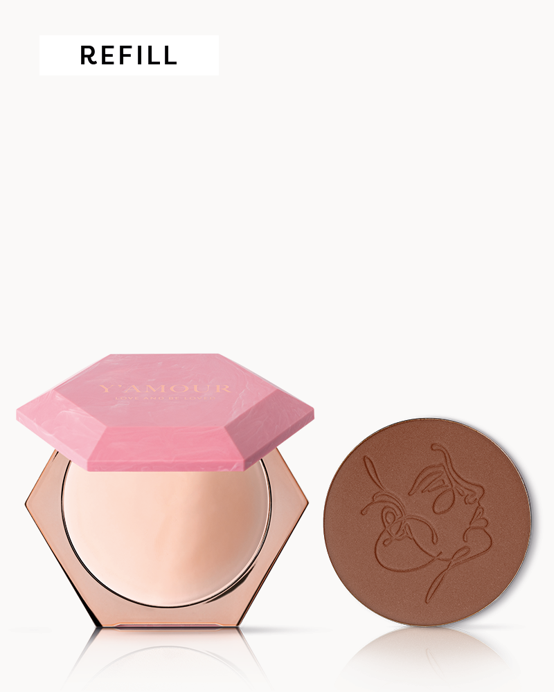 Refill | Luminous Dolomite Face Powder – Y'AMOUR Cosmetics